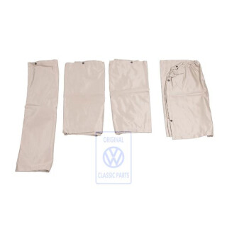 VW Bus T4 T4 Gardinen Set 4 teilig beige